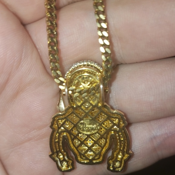 Accessories | Custom 14k Gold Vvs Astronaut Alien Chain | Poshmark